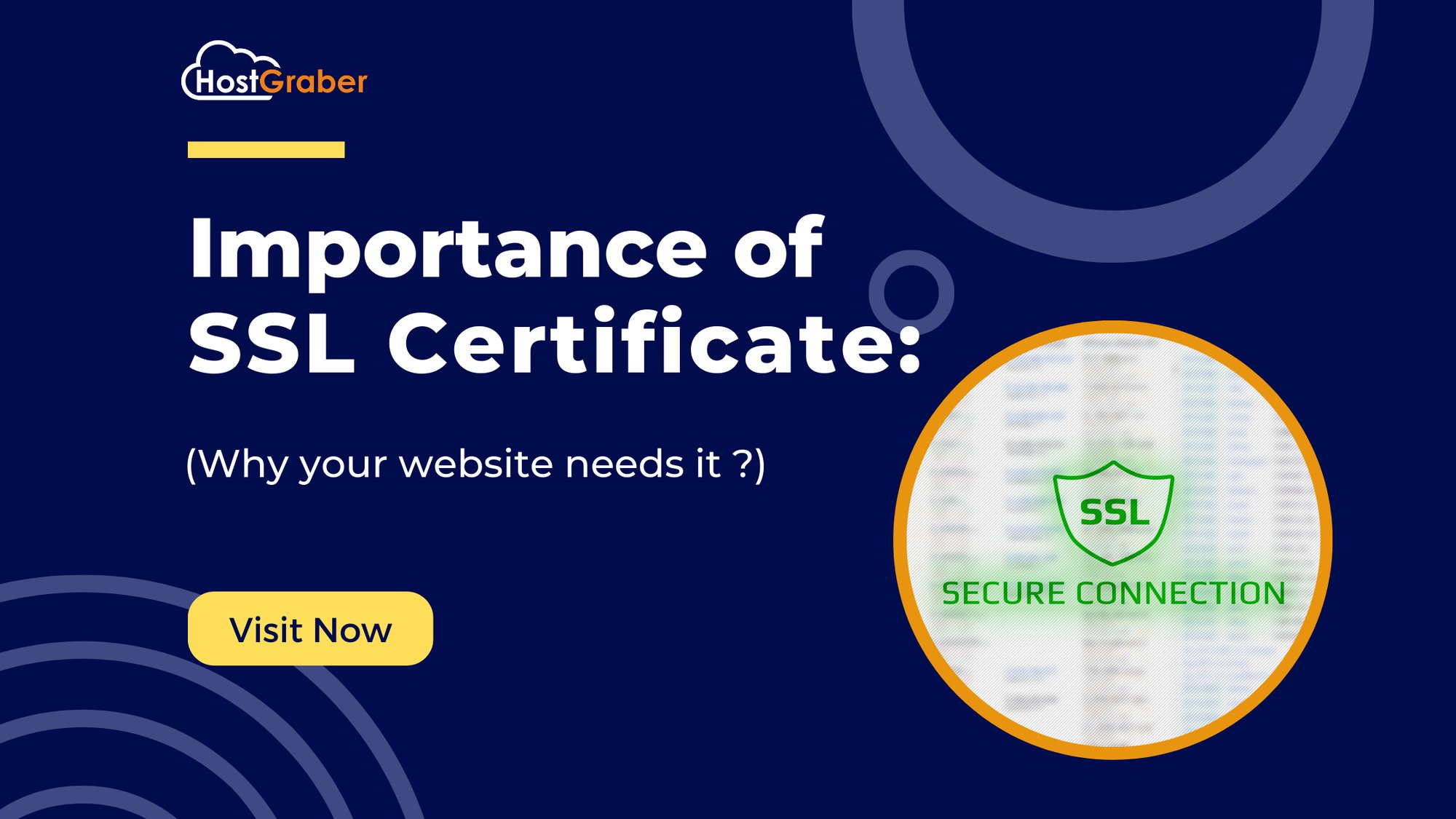 Importance of SSL Certificate: Why Your Website Needs It